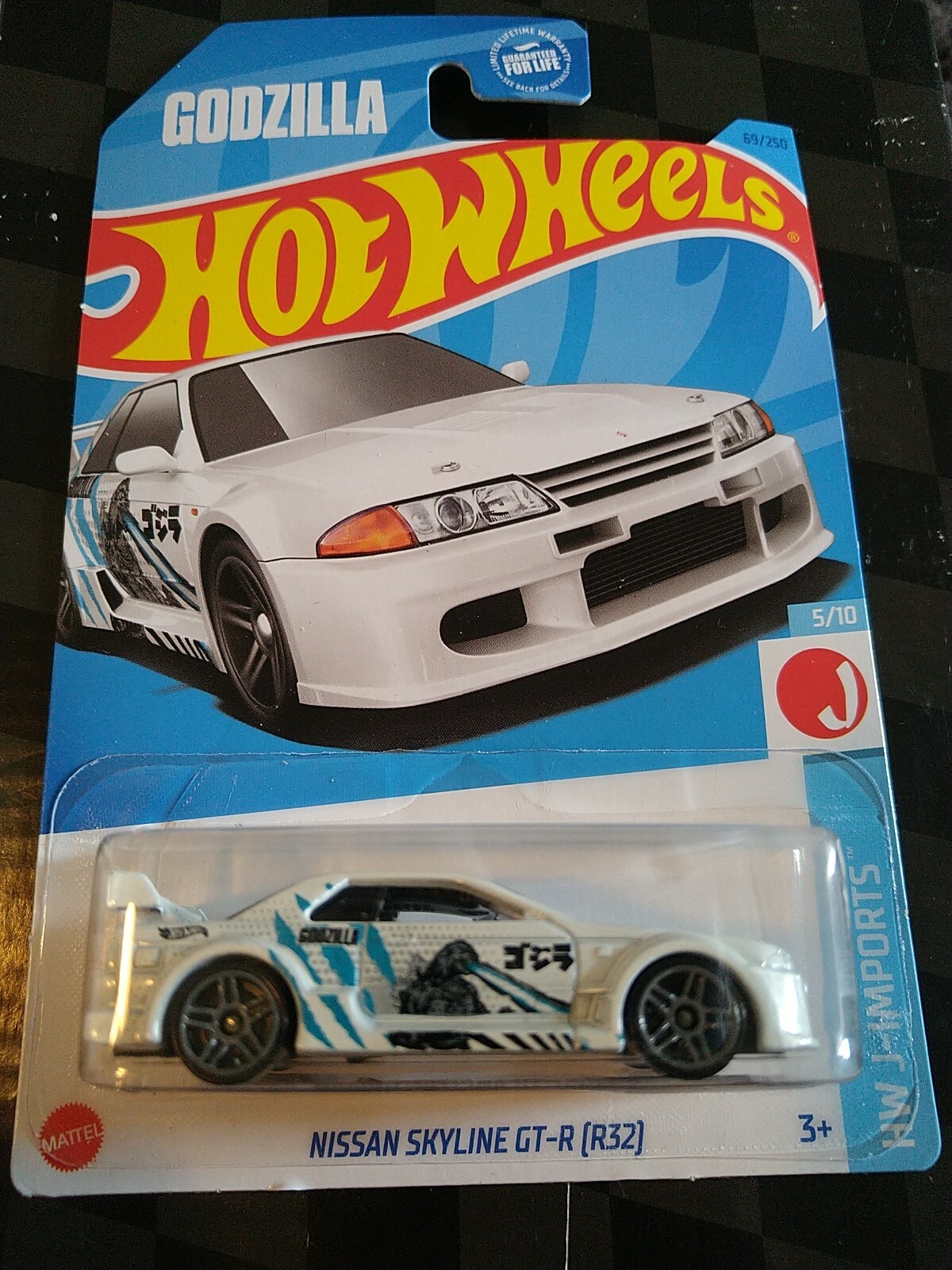 2021 HW HOT WHEELS J-IMPORTS NISSAN SKYLINE GT-R (R32) GODZILLA WHITE ...