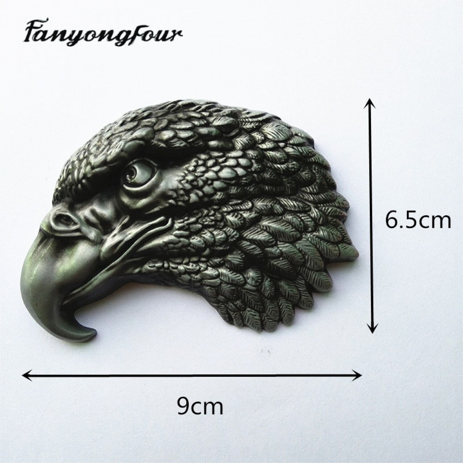 Gypsum Eagle Head Silicone Mold Hawk Falcon Resin Epoxy Ornament Mould ...
