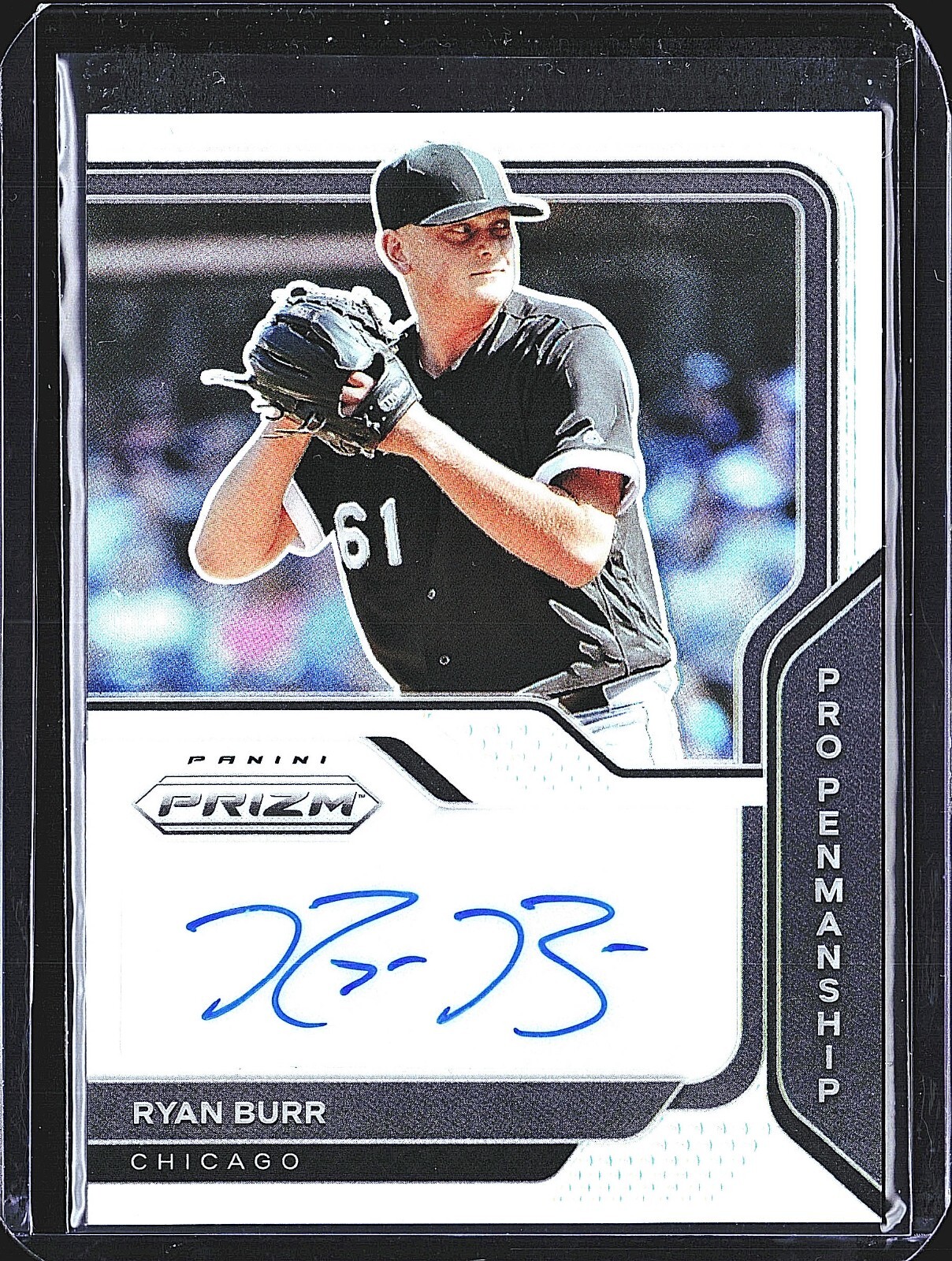 2021 Panini Prizm Ryan Burr Pro Penmanship Auto PP-RB SILVER PRIZM Chicago Cubs | eBay