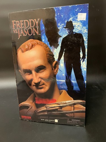 Freddy Krueger Freddy Vs. Jason Sideshow Collectibles 2004 12" Figure ...