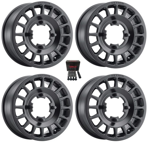 Method 407 15" Wheels/Rims Matte Black Textron Wildcat XX (4) | eBay