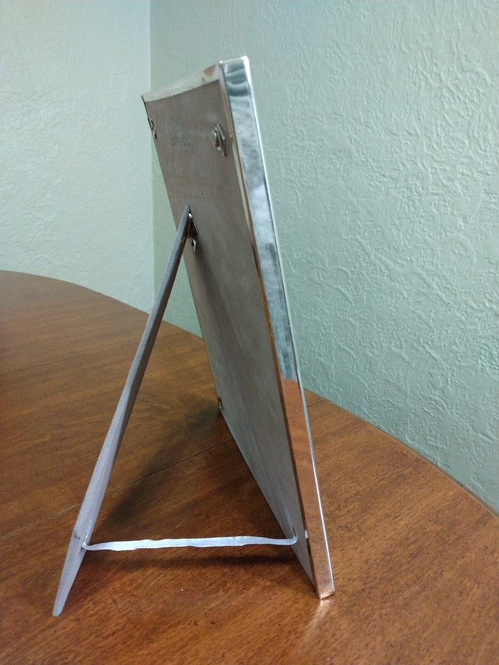 Philip Whitney Ltd Silver Plated Photo Frame Holds 5x7" Picture ...