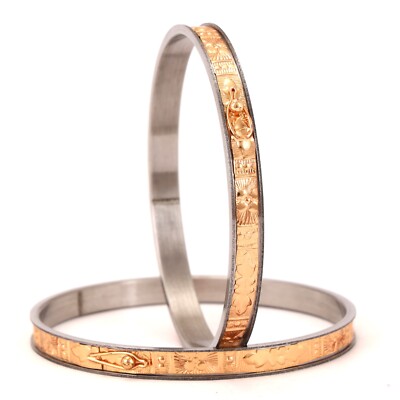 Bengali Traditional Noa Bangle Set of 2 Gold-plated Bracelet & Bangles ...