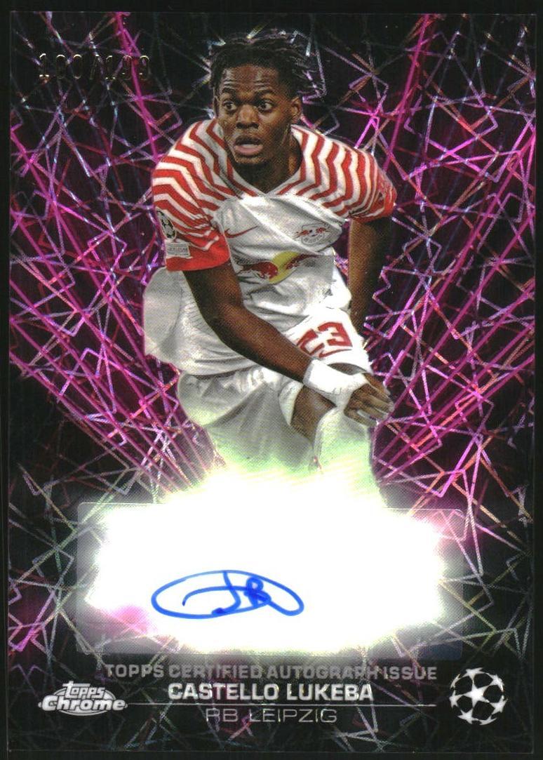 2023-24 Topps Chrome UEFA Club Competitions - Black Lazer Autographs ...