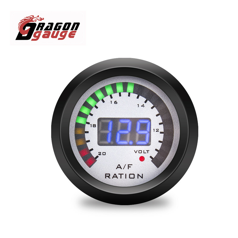 2" 52mm Digital Racing Air Fuel Ratio Gauge With Narrowband O2 Oxygen ...