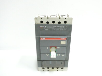 Abb S5H PR211 Sace S5 Molded Case Circuit Breaker 3p 400a Amp 600v-ac ...