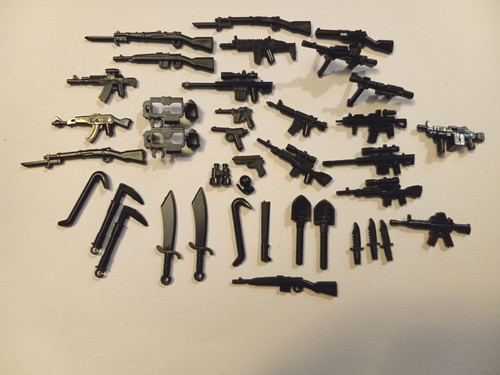 Lego Compatible Weapons Guns Set- 38 pcs (Set #24) | eBay