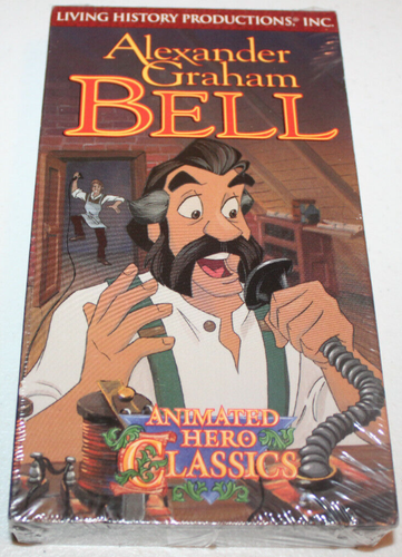 Alexander Graham Bell Animated Hero Classics (New Sealed VHS 1995) | eBay