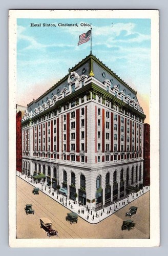 "Stamp Collecting Is Fun" Philatelic Advertising Hotel Sinton ...