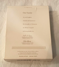 Hallmark Keepsake 2007 Our Family Picture Frame Christmas Ornament 3 x ...