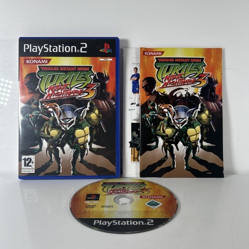 Teenage Mutant Ninja Turtles 3: Mutant Nightmare Ps2 - English PAL ...