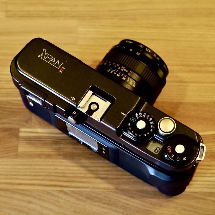 Hasselblad XPan Ⅱ Rangefinder 35MM Film Camera Black w/ 3 Lenses Filter ...