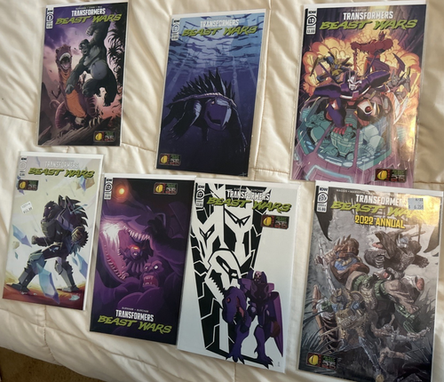 IDW Transformers Beast Wars 8 9 10 11 12 17 & 2022 Annual Comic Lot | eBay