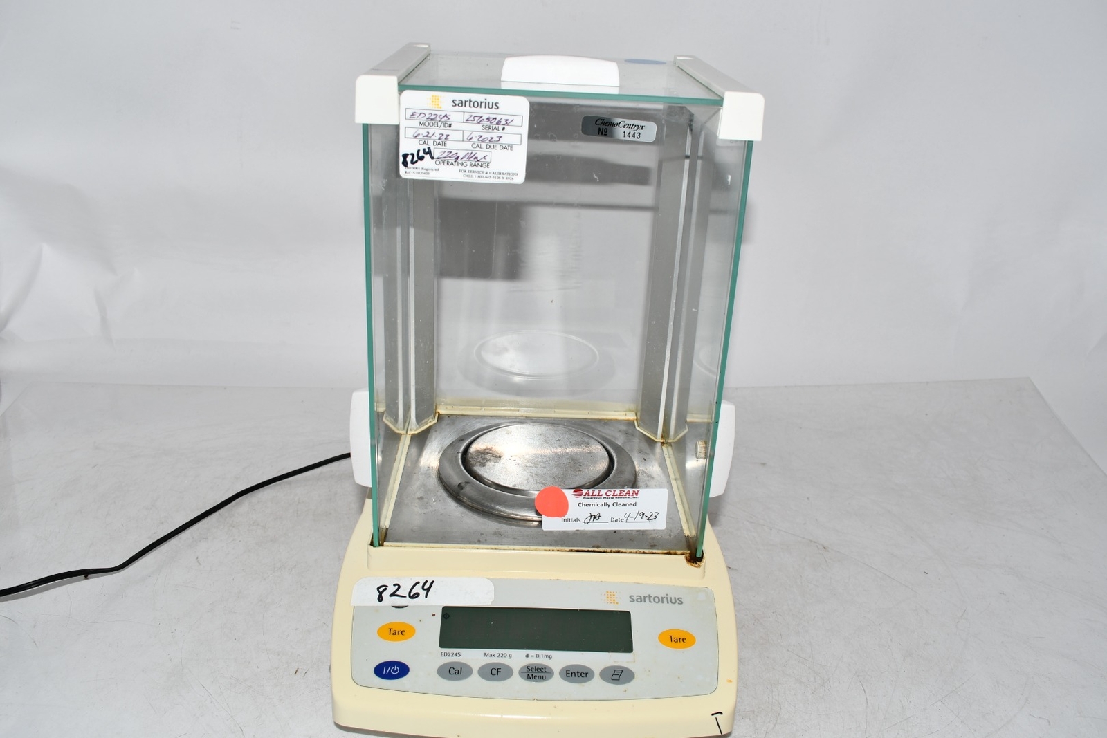 Sartorius ED224S Extend ED Analytical Balance, 220g x 0.1 Laboratory ...