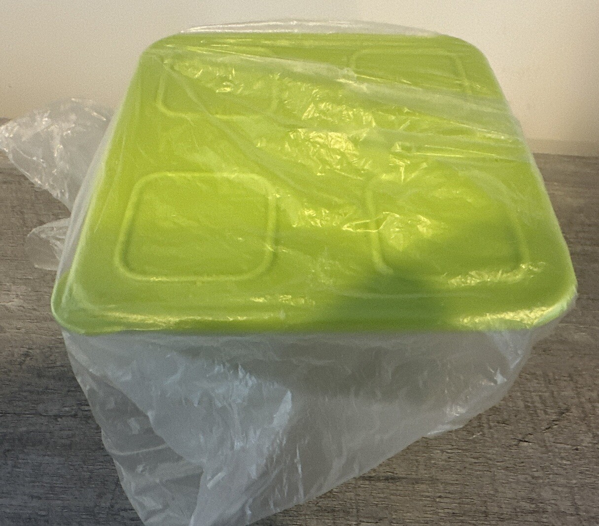 1 New Tupperware Clear Mates Deep Square 7 Cups Modular Container ...