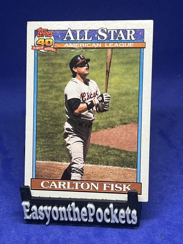 1991 Topps All-Star Carlton Fisk #383 White Sox | eBay