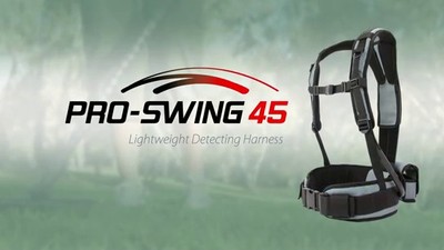 MINELAB PRO SWING 45 METAL DETECTOR BUNGEE HARNESS SYSTEM 811493014326 ...