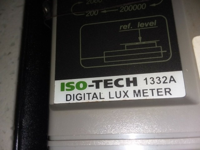 ISO-Tech Digital Lux Light Meter 1332A. Made in Taiwan for sale online ...