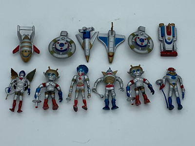 OUTER SPACE MEN SILVER SPACEMAN LOT OF 12 VINTAGE ALIEN COLORFORMS | eBay