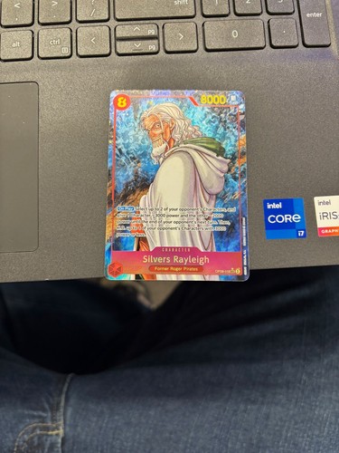 Silvers Rayleigh OP08-118 Parallel (Secret) Two Legends ONE PIECE Card ...