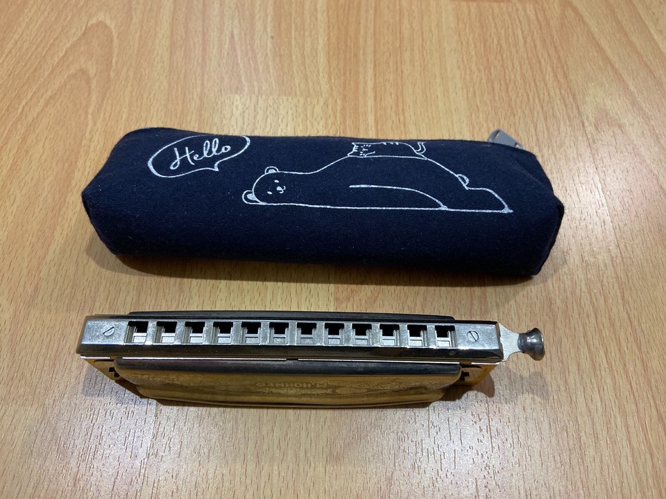 NEW Hohner 270 aluminum metal comb Chromatic Harmonica G/G#(Ab) NEW ...