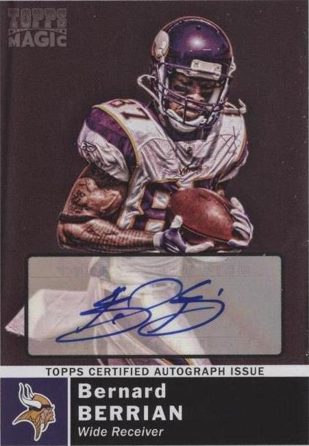2010 Topps Magic - Bernard Berrian #87 Autographs (AU) for sale online ...