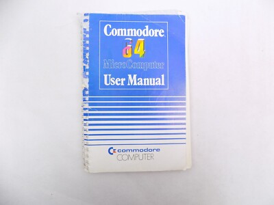 Commodore 64 Micro Computer User Manual | eBay Australia