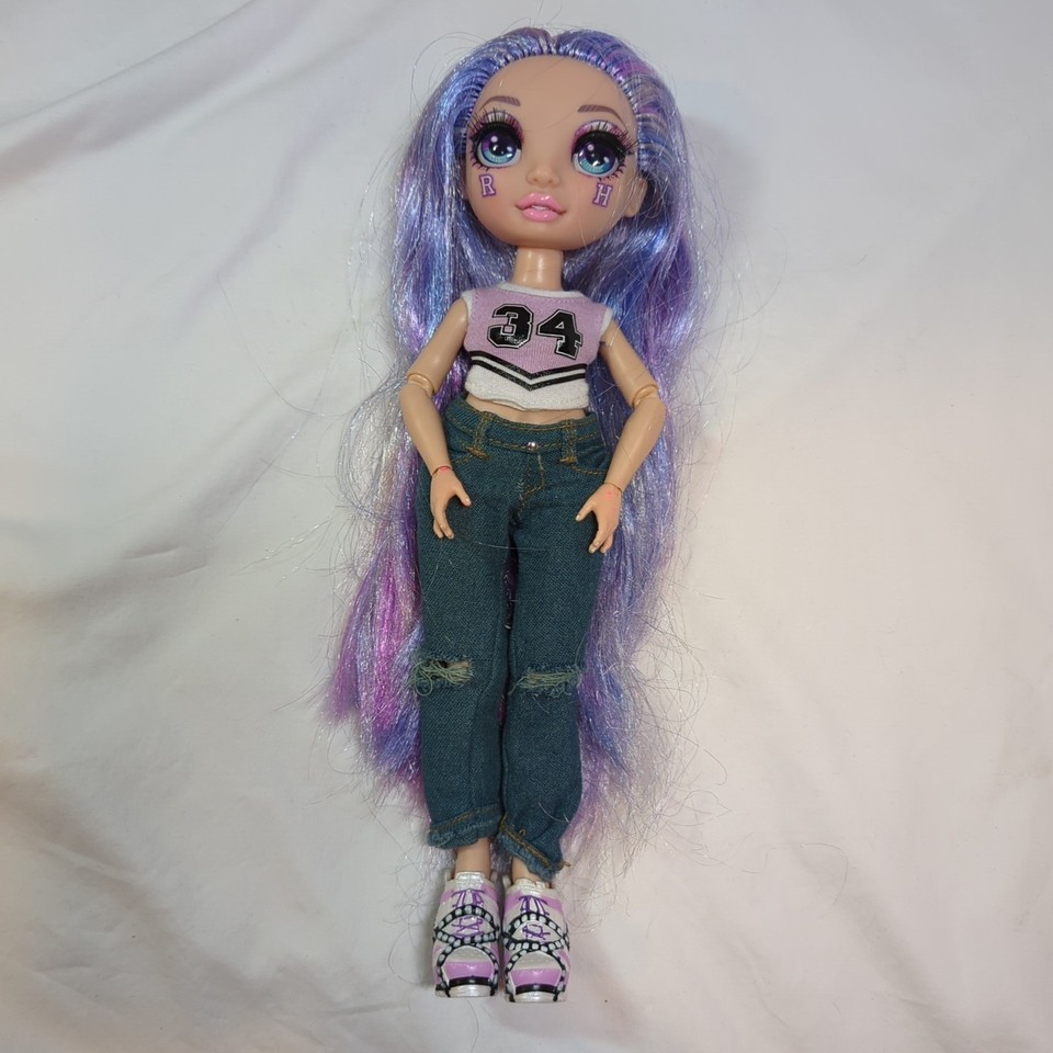 7 Rainbow Shadow JR High Doll Stella Violet Monique Ruby Avery Ayesha ...