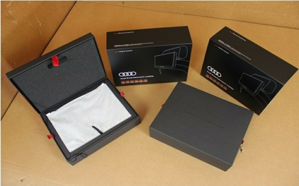 2017-2019 Audi Q7 4M Rear Entertainment Twin Package GENUINE ...