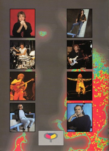 YES 1991 AROUND THE WORLD IN 80 DATES TOUR CONCERT PROGRAM BOOK BOOKLET ...