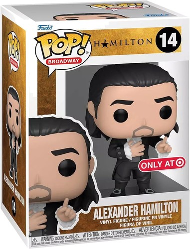 Hamilton POP Broadway Vinyl figurine Alexander Hamilton Finale Special ...