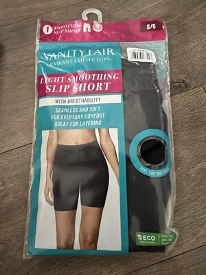 Vanity Fair Radiant Collection Light Smoothing Slip Shorts Size S/5 New ...