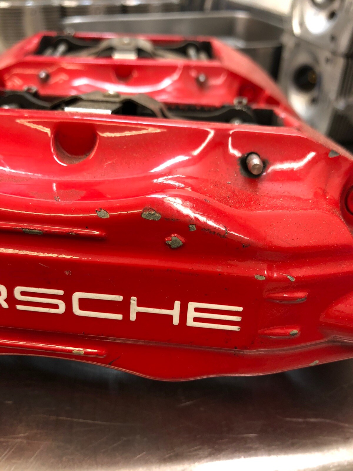 Ferrari F40 Brake Caliper With Porsche Logo Used Pair Excellent ...
