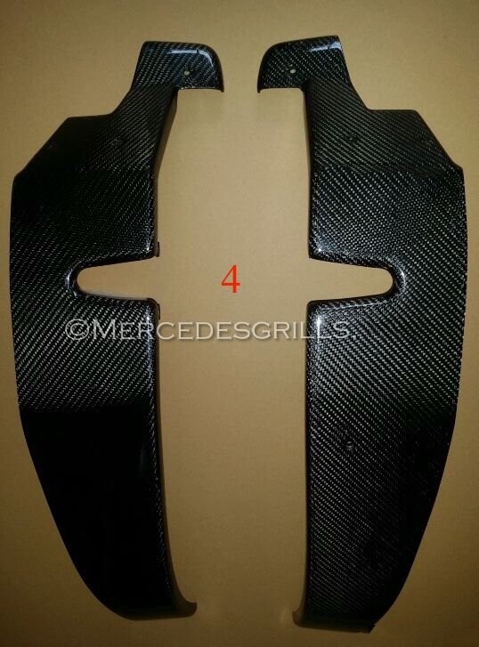Mercedes SL R230 Carbon Fiber Ash Tray Cover Interior Trim Part AMG ...