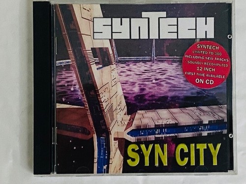 Syntech-Syn City cd with 11 Space Synth Tracks Feel yourself in Space ...