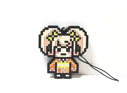 Minna no Kuji Danganronpa HIYOKO SAIONJI Dot Rubber Strap Keychain ...