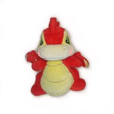 Vintage Neopets Red Schorchio Talking Light Up Interactive Stuffed ...