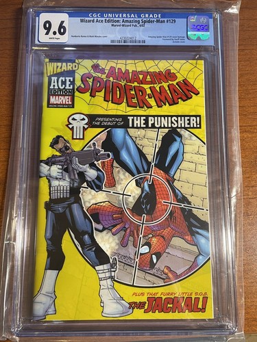 Amazing Spider-Man #129 (Wizard Ace Edition) CGC 9.6 1st Punisher ...