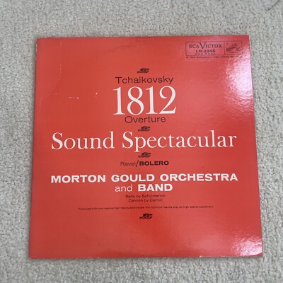 Tchaikovsky 1812 Overture - Morton Gould Orchestra - RCA Victor- 1959 ...