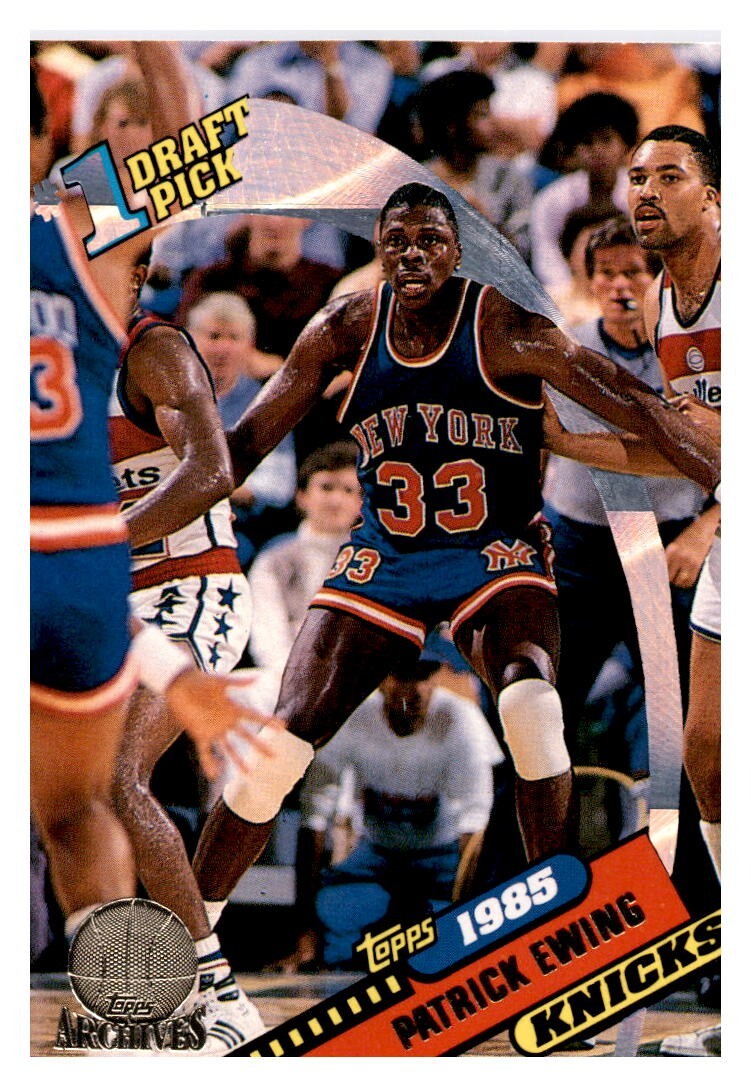 1992-93 Topps Archives Gold #5 Patrick Ewing FDP/10000 - New York ...