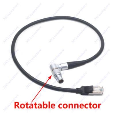 Right Angle 10 Pin to RJ45 Ethernet Cable for ARRI Alexa Mini XT SXT ...