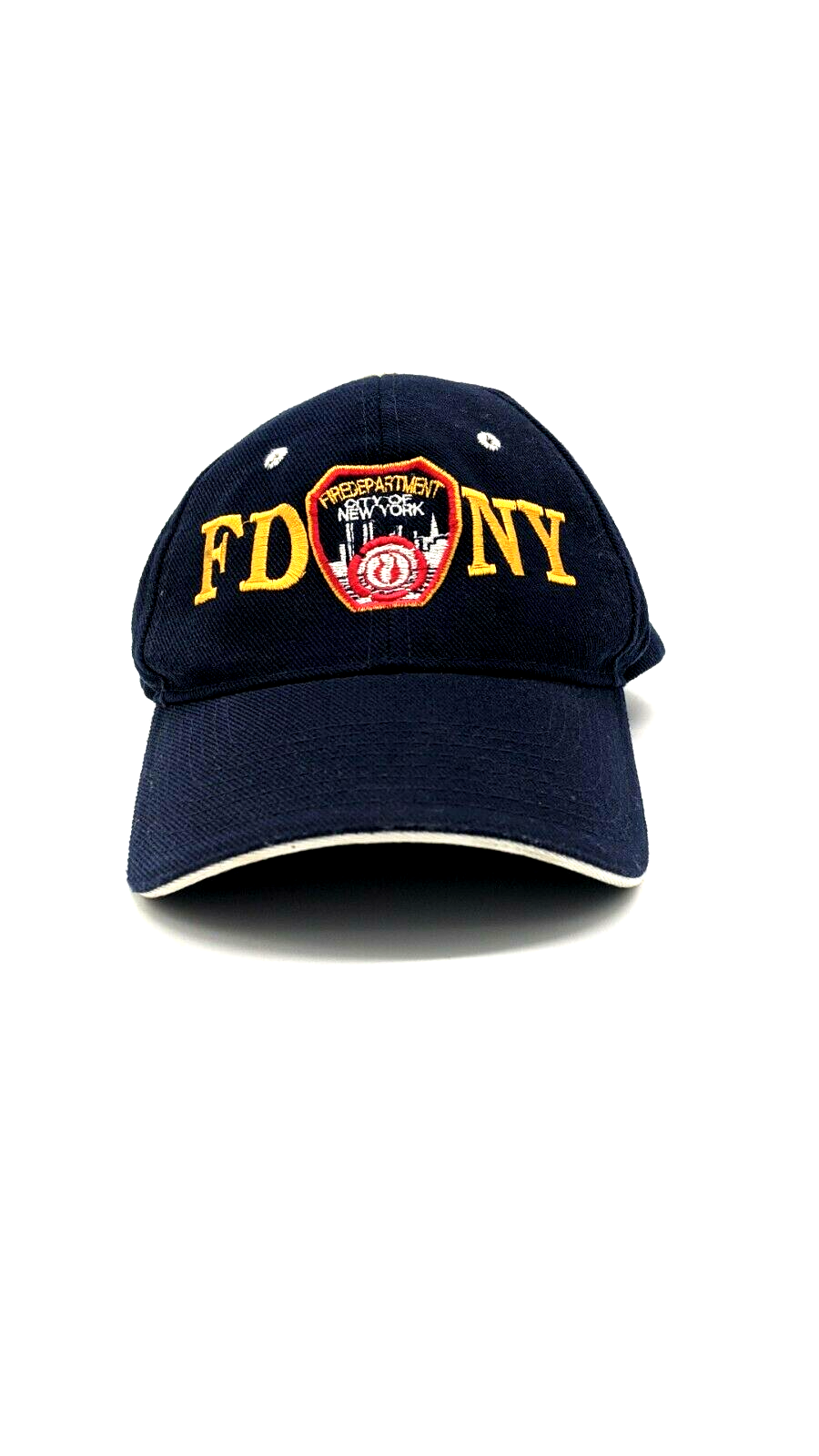 FDNY Baseball Hat Cap New York Fire Department Adjustable Navy Blue ...