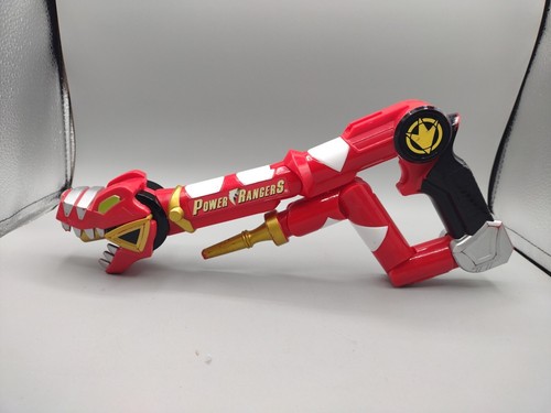 2003 Power Rangers Dino Thunder Tyranno Staff Gun Blaster Bandai Works ...