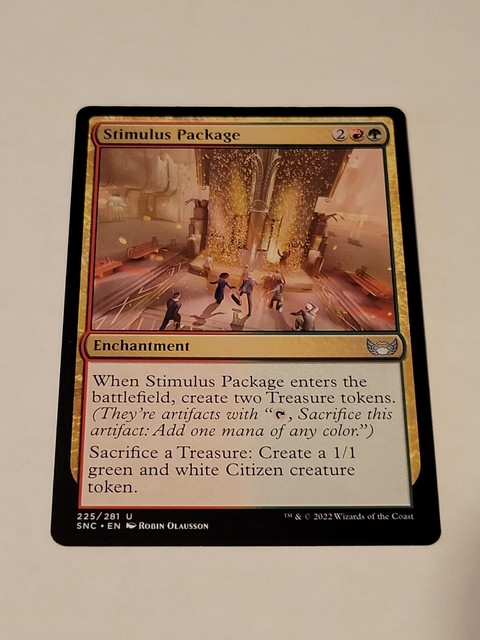 MTG Stimulus Package Streets of New Capenna 225/281 Regular Uncommon ...