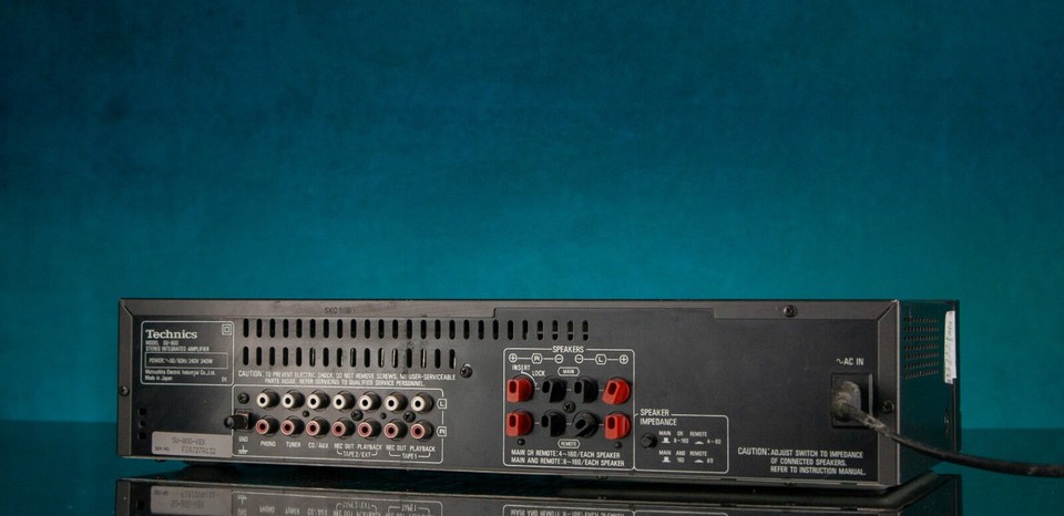 Technics Stereo Amplifier SU-800 Hi Fi Vintage 90s Stack System Amp ...