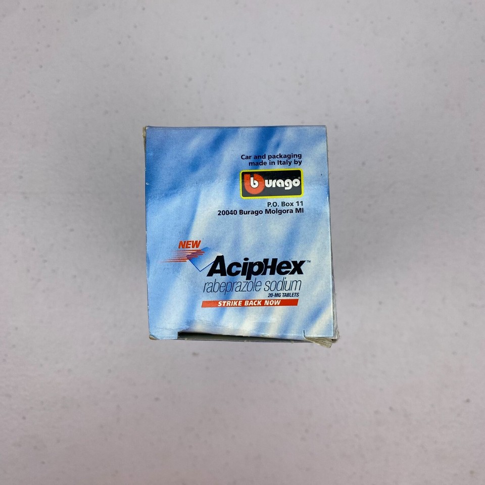 Burago 1/18 Scale Diecast 3065 Dogde Viper RT/10 Aciphex Rabeprazole ...