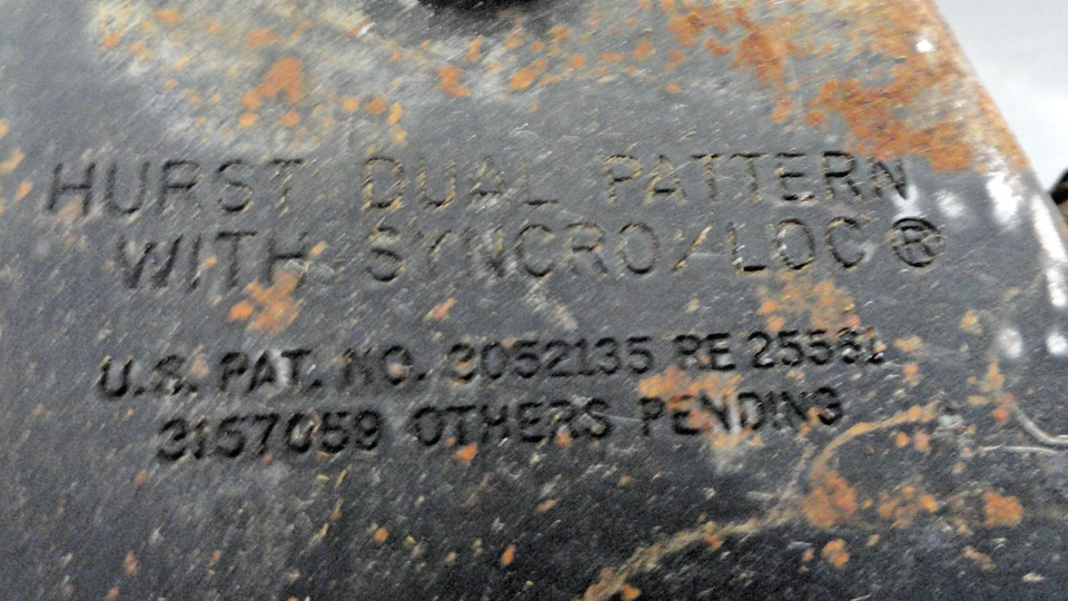 Vintage Hurst Dual Pattern with Syncro/Loc Shifter 3-Speed Saginaw ...