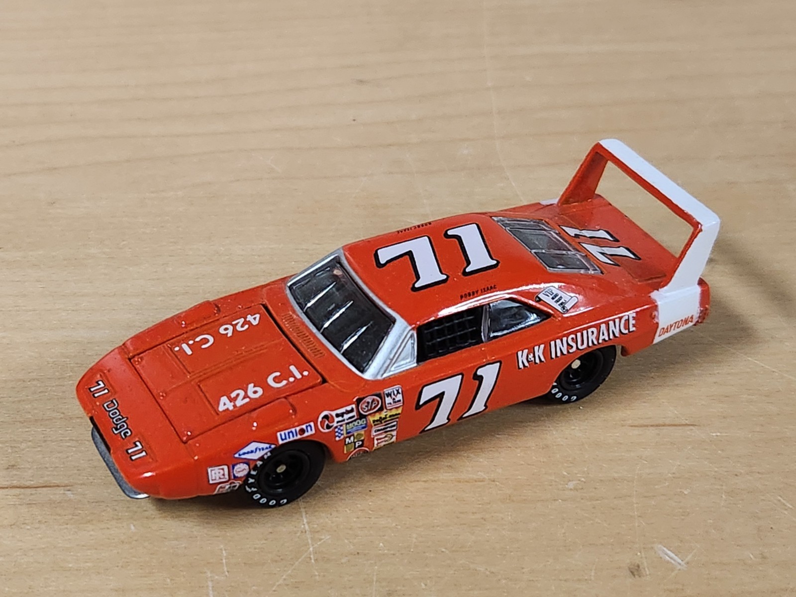 1970 Cup Champion #71 Bobby Isaac K&K Insurance Dodge 1/64 NASCAR ...