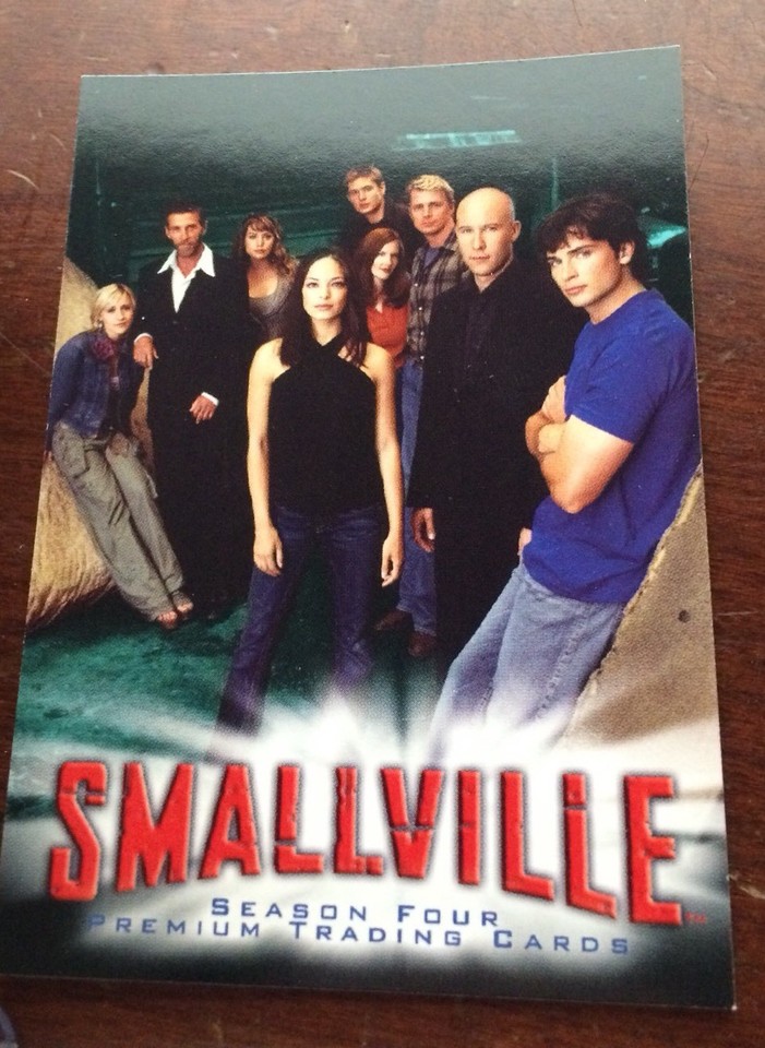Smallville Season 4 Inkworks 90 Card Base Set + Insert & Promo Sets ...