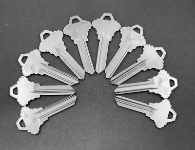 Lot of 10 SC1347 SLG-33 Type 6 Pin Key Blanks for Schlage 35-101-1347 ...
